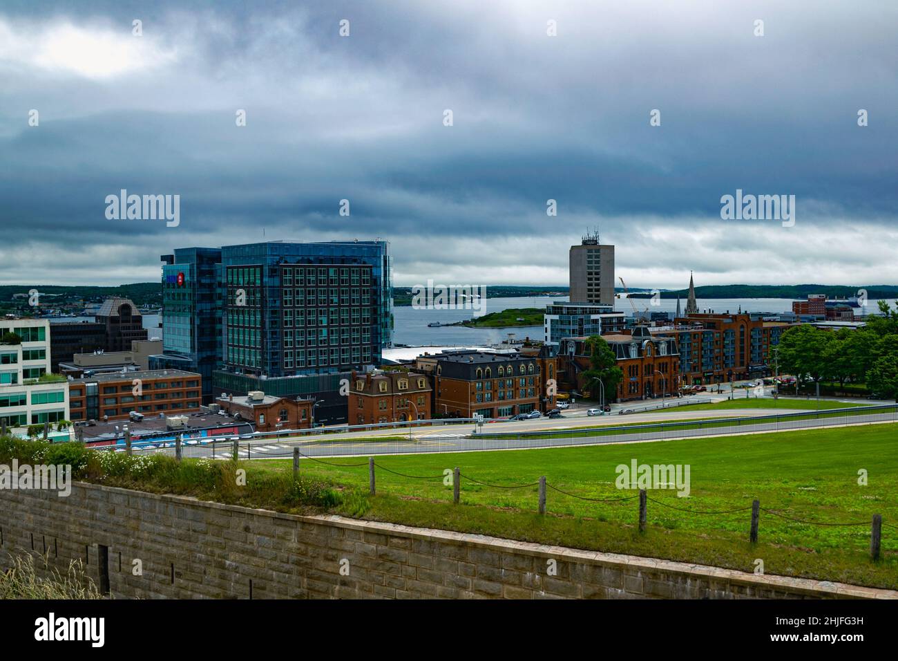 halifax skyline from fort george Stock Photo - Alamy