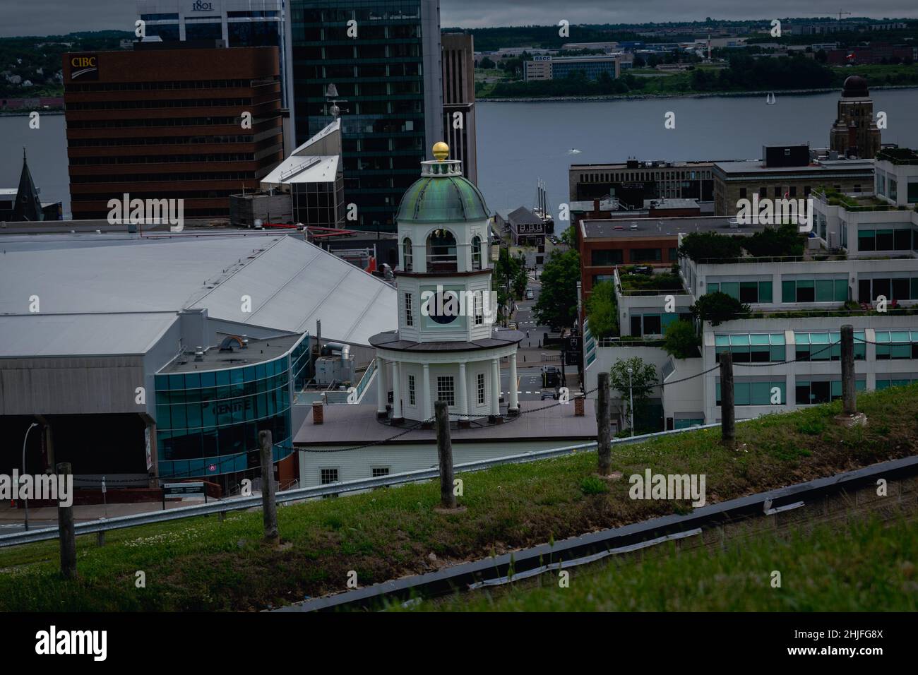 Halifax Town Clock on Citadel Hill Stock Photo - Alamy