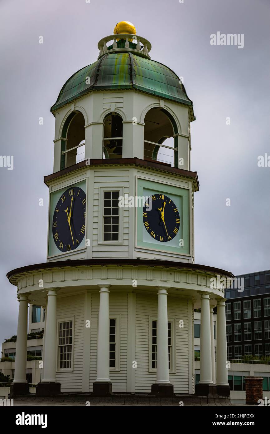 Halifax citadel old town clock hi-res stock photography and images - Alamy