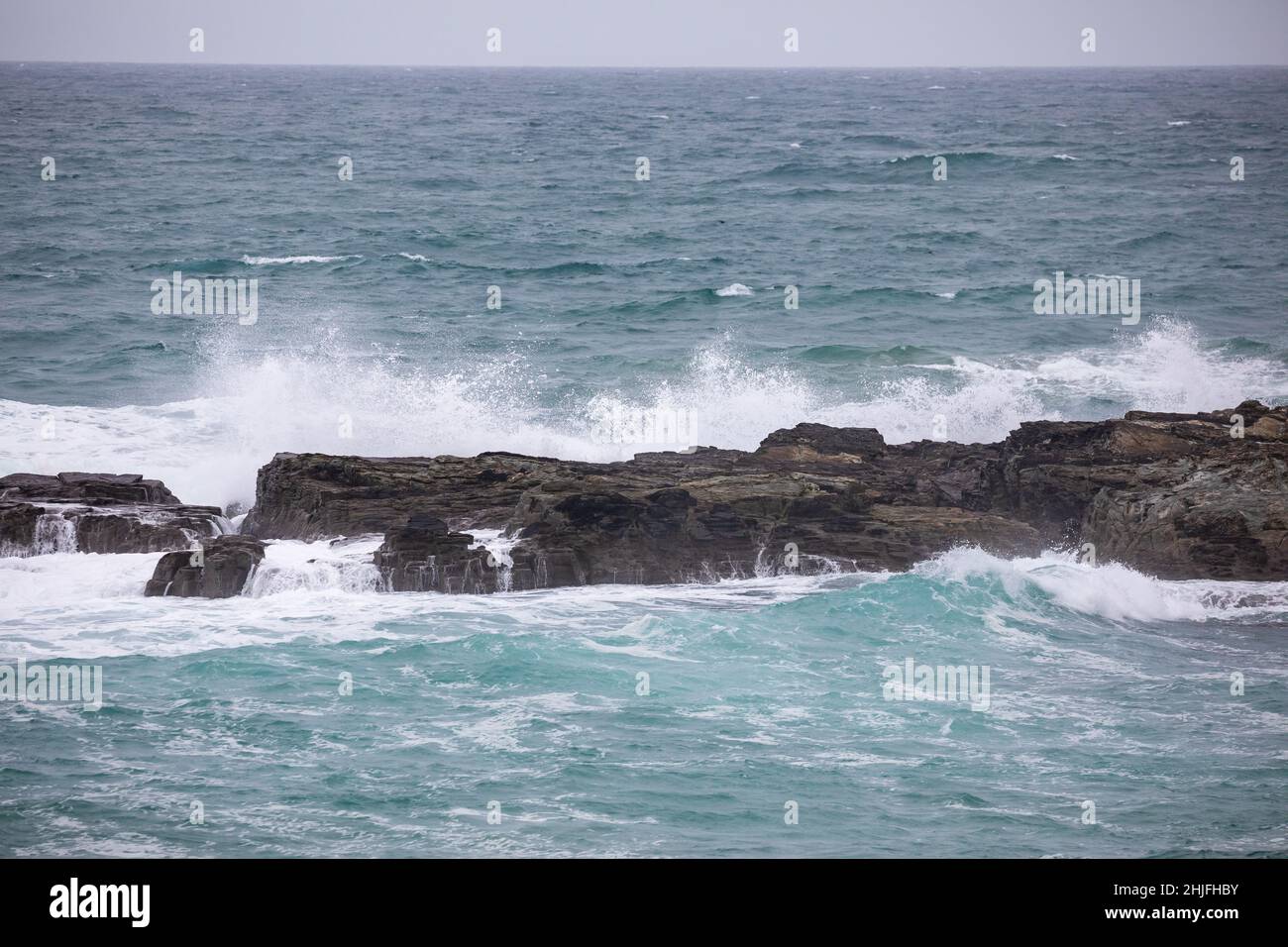 Mutton Cove,Godrevy,Cornwall,29th January 2022,People were out walking ...