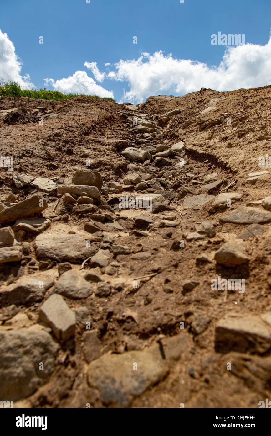 Destroyed mountain hi-res stock photography and images - Alamy
