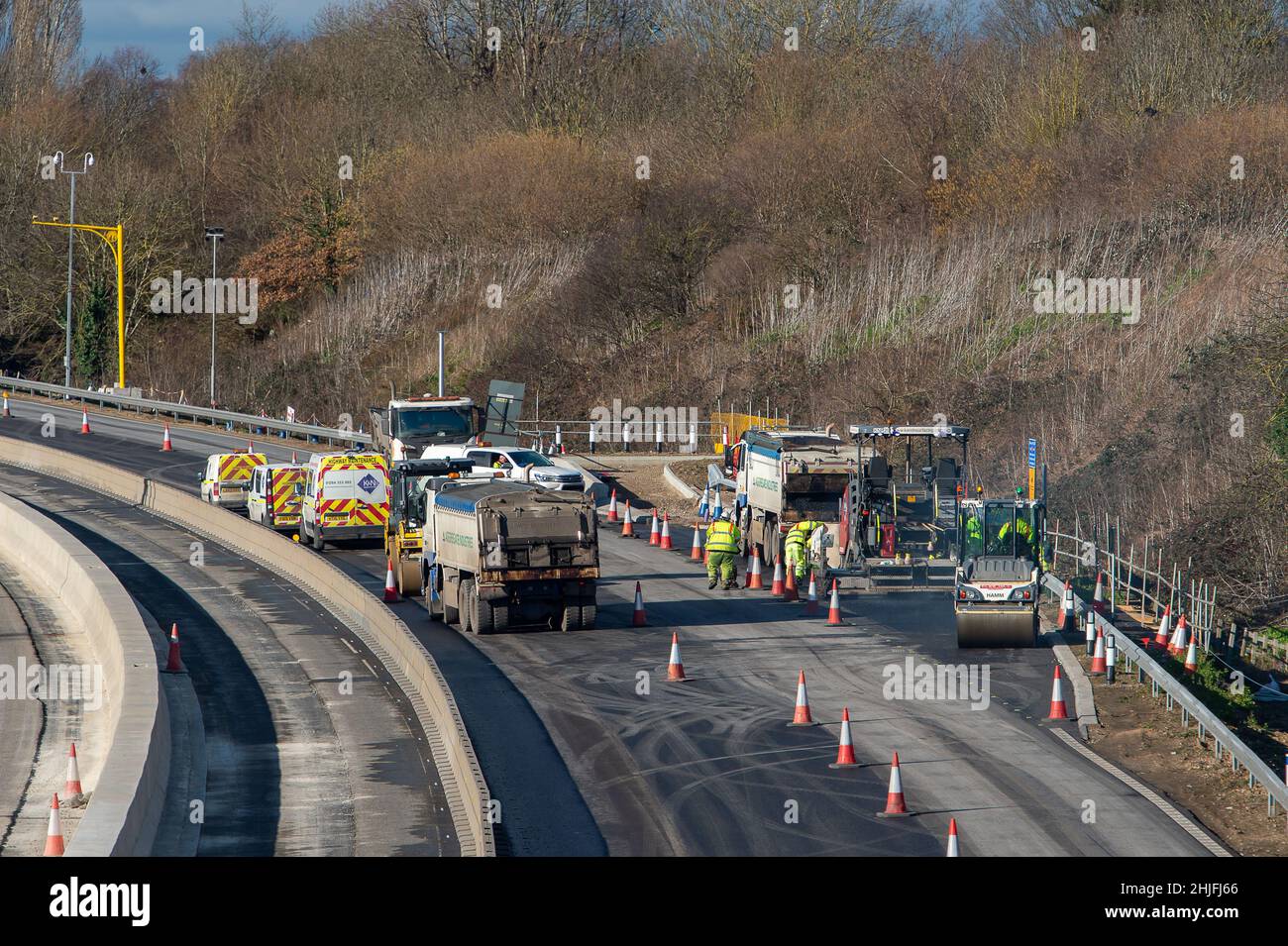 M4 diversion hi-res stock photography and images - Alamy