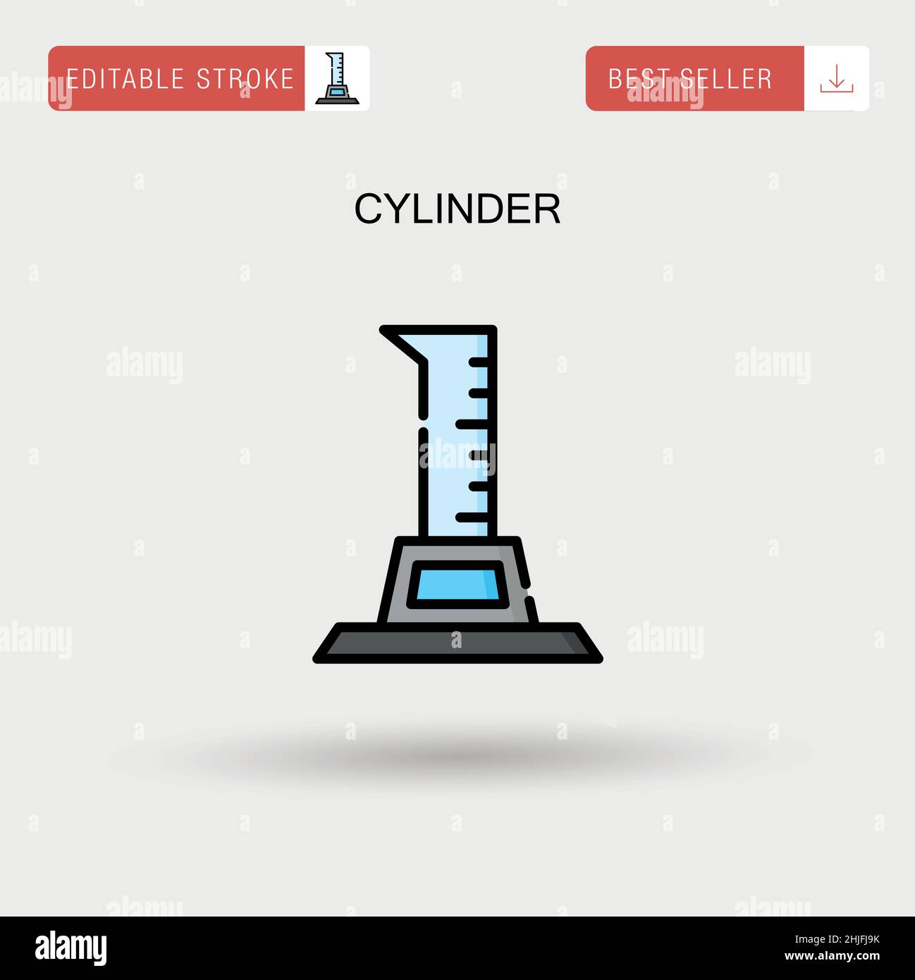 Cylinder vector hi-res stock photography and images - Alamy