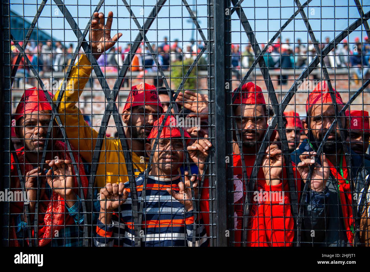 Rashtriya lok dal party hi-res stock photography and images - Alamy