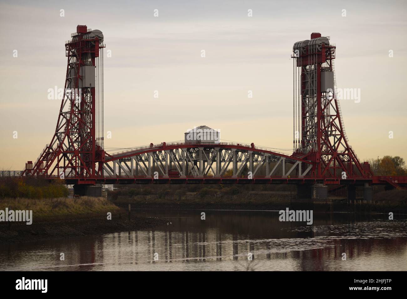 Newport Bridge in Middlesbrough Stock Photo - Alamy
