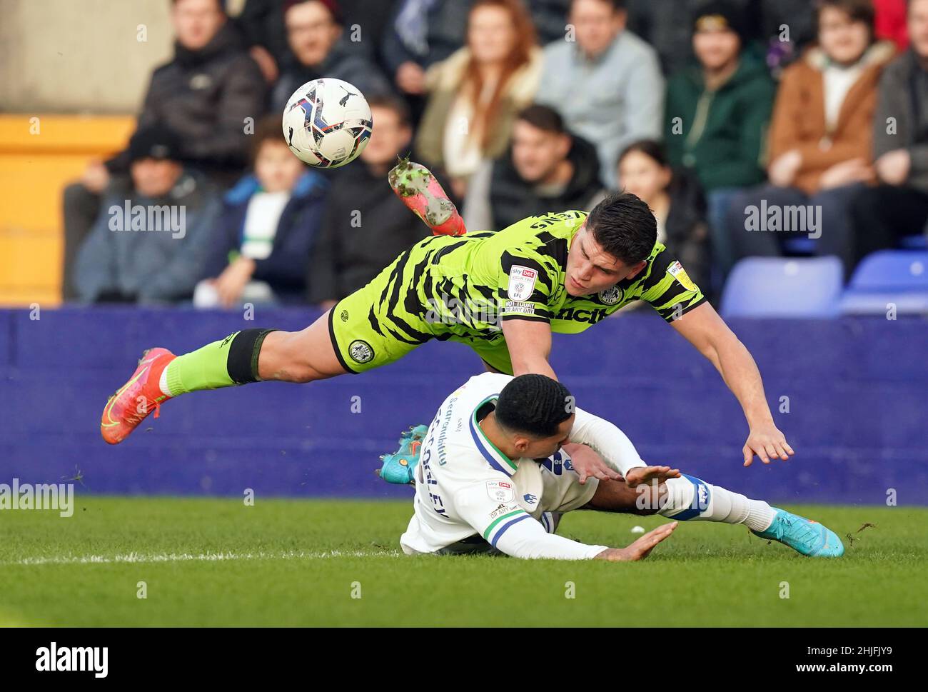 Tranmere rovers josh dacres cogley hi-res stock photography and images ...
