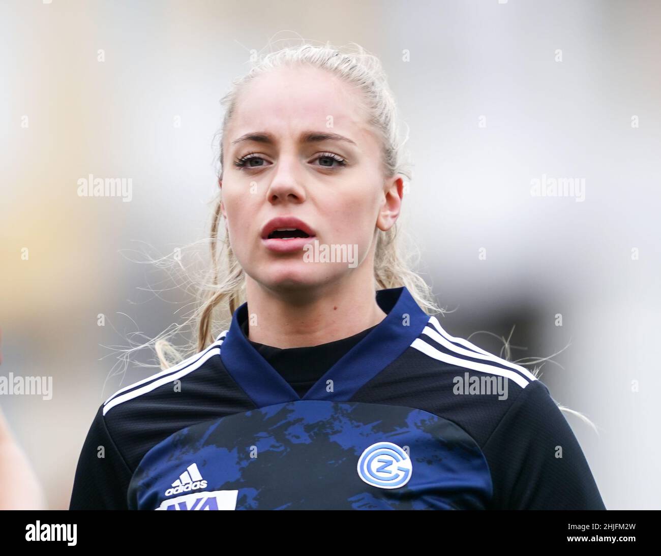 January 29th, 2022, Loerrach-Stetten sports field, friendly match: SC ...