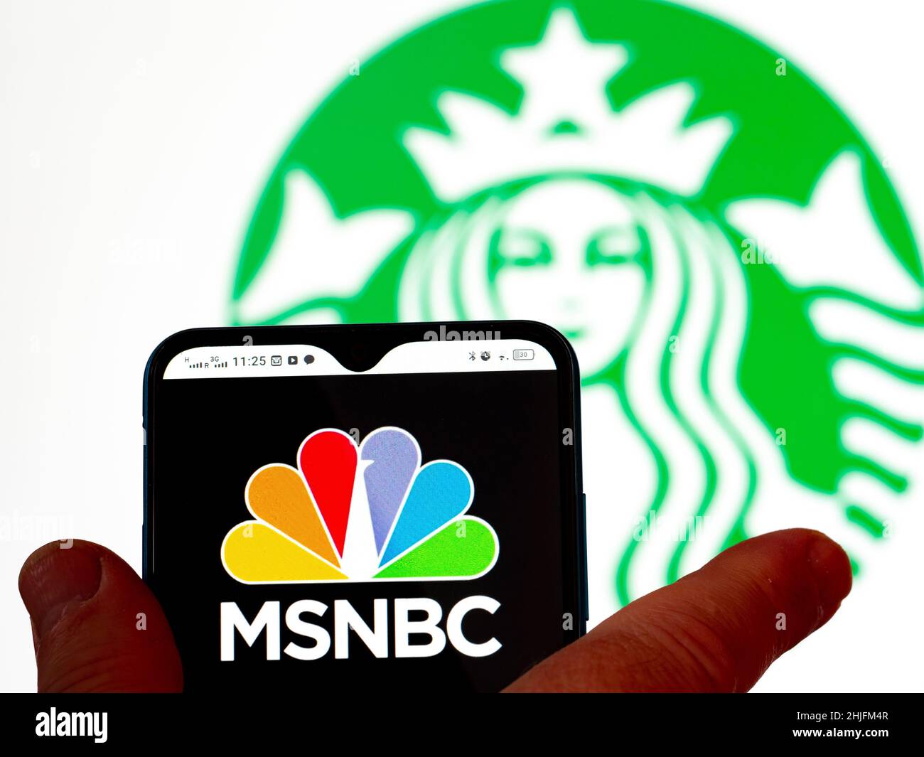 Msnbc logo hi-res stock photography and images - Alamy