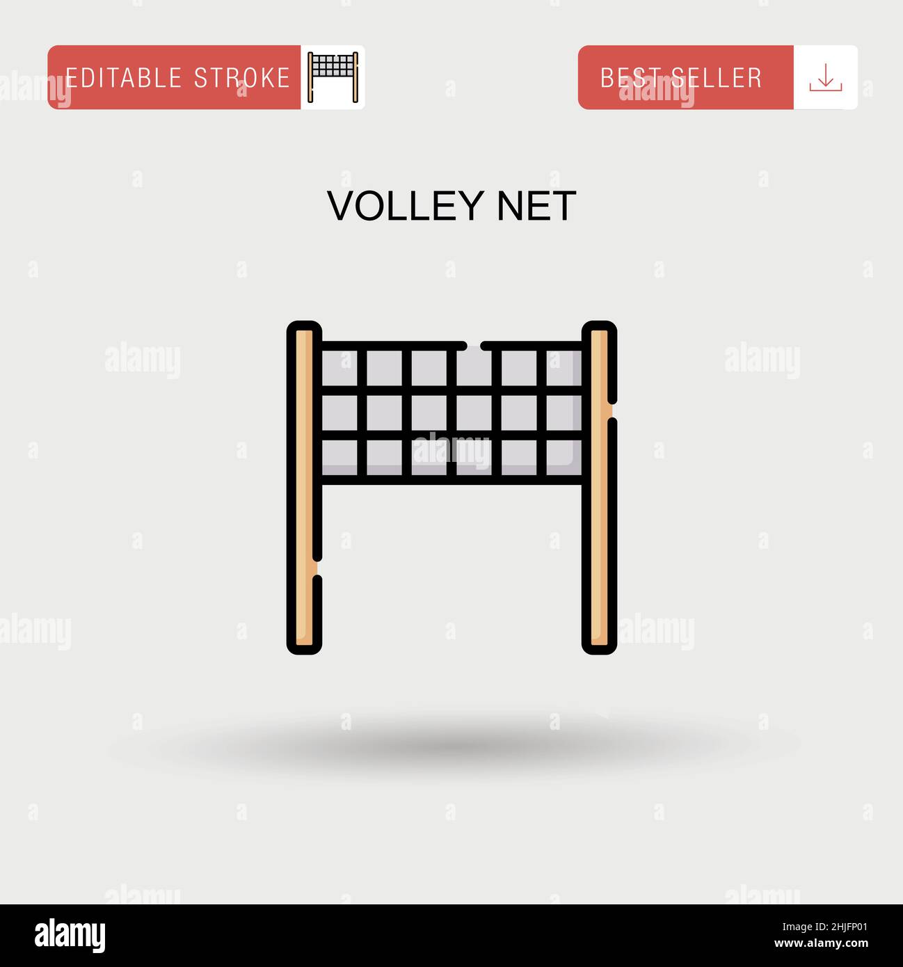Volleyball net vector hi-res stock photography and images - Alamy