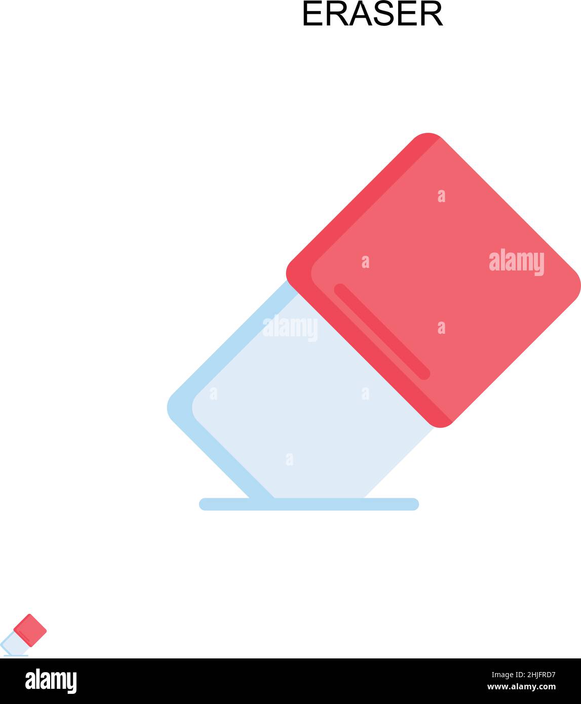 Eraser isolated rubber Stock Vector Images - Alamy