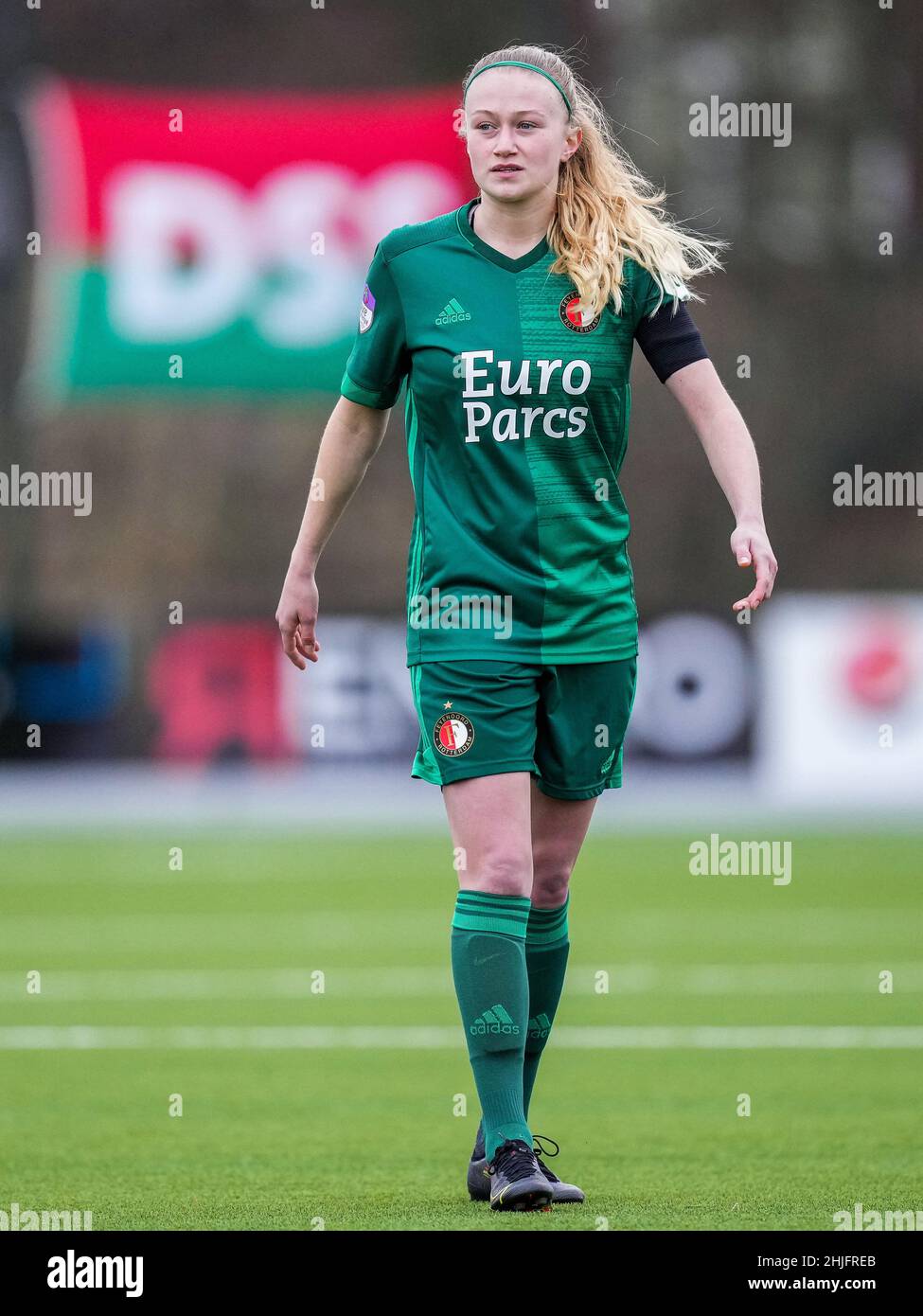 Haarlem - Kim Hendriks of Feyenoord V1 during the match between DSS v1 ...