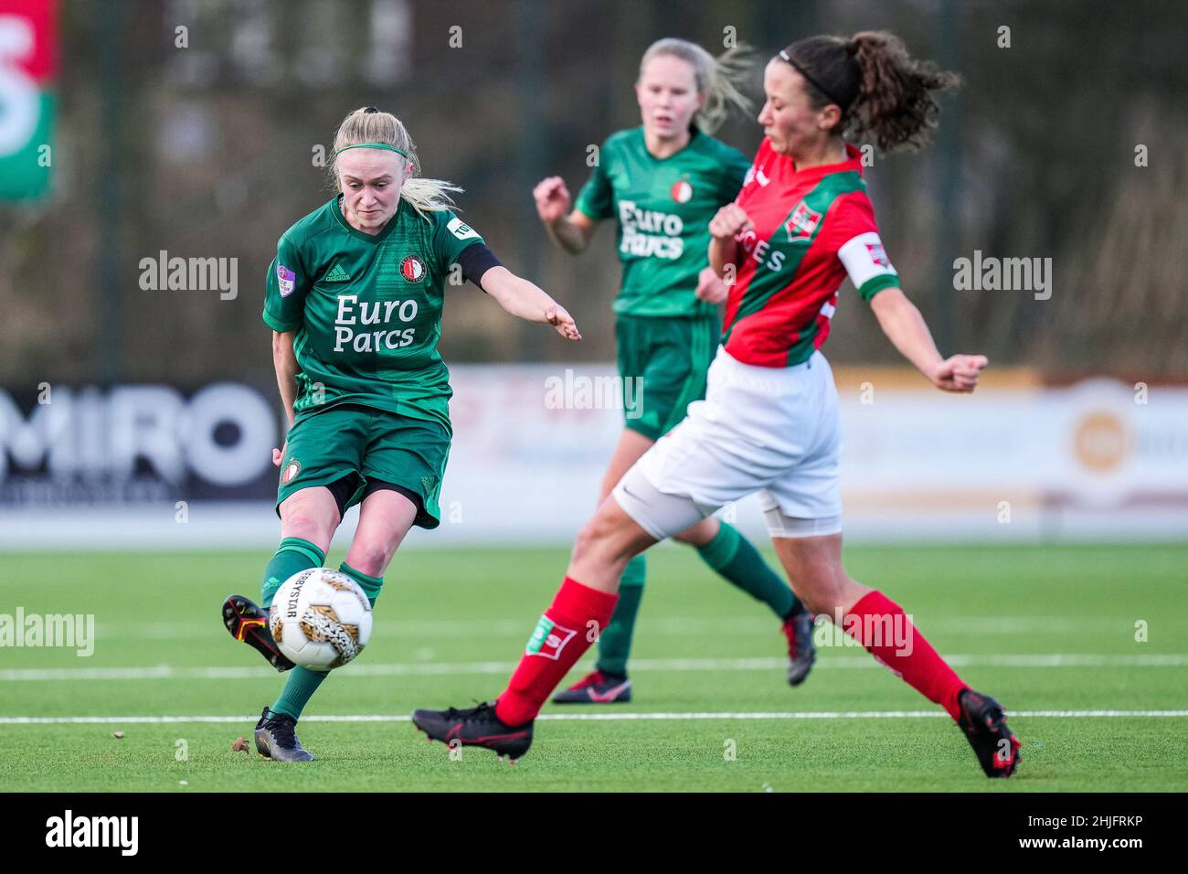 Haarlem - Kim Hendriks of Feyenoord V1 during the match between DSS v1 ...