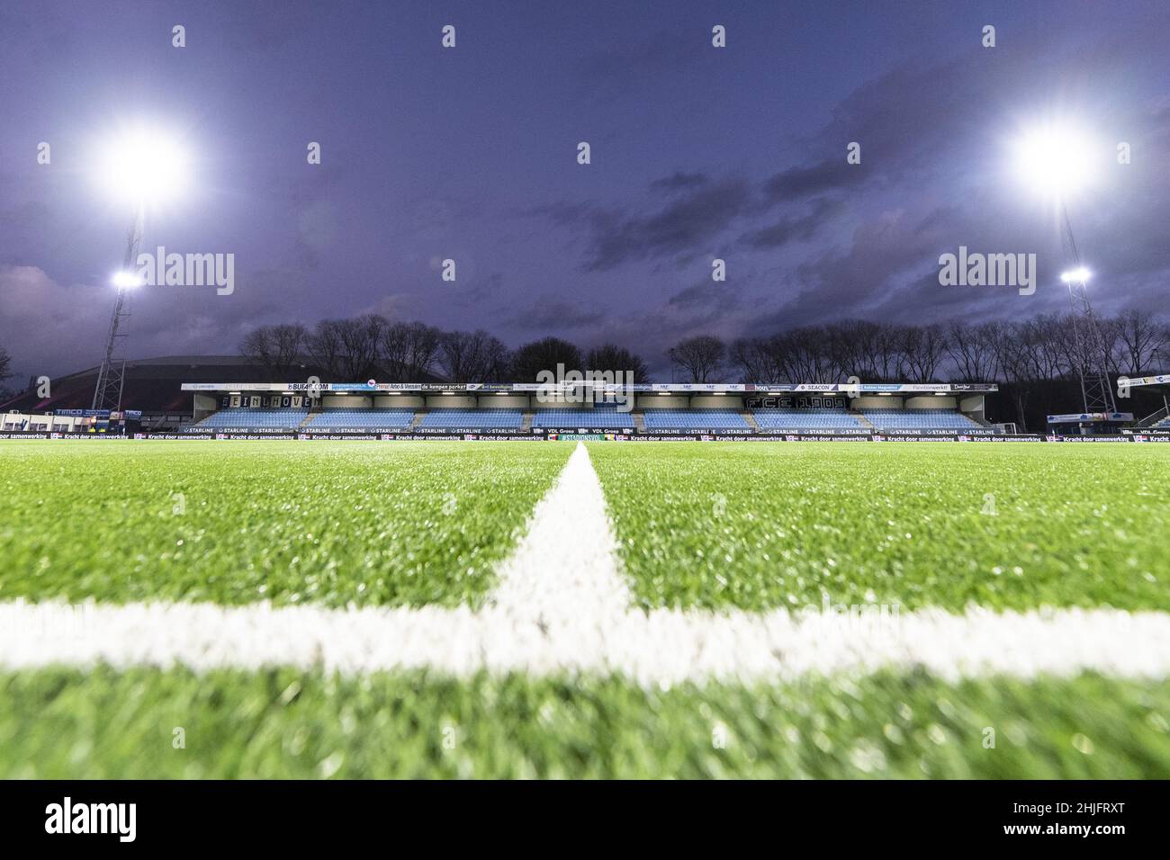EINDHOVEN, 29-01-2022, Jan Louwers Stadium, Dutch Football ...