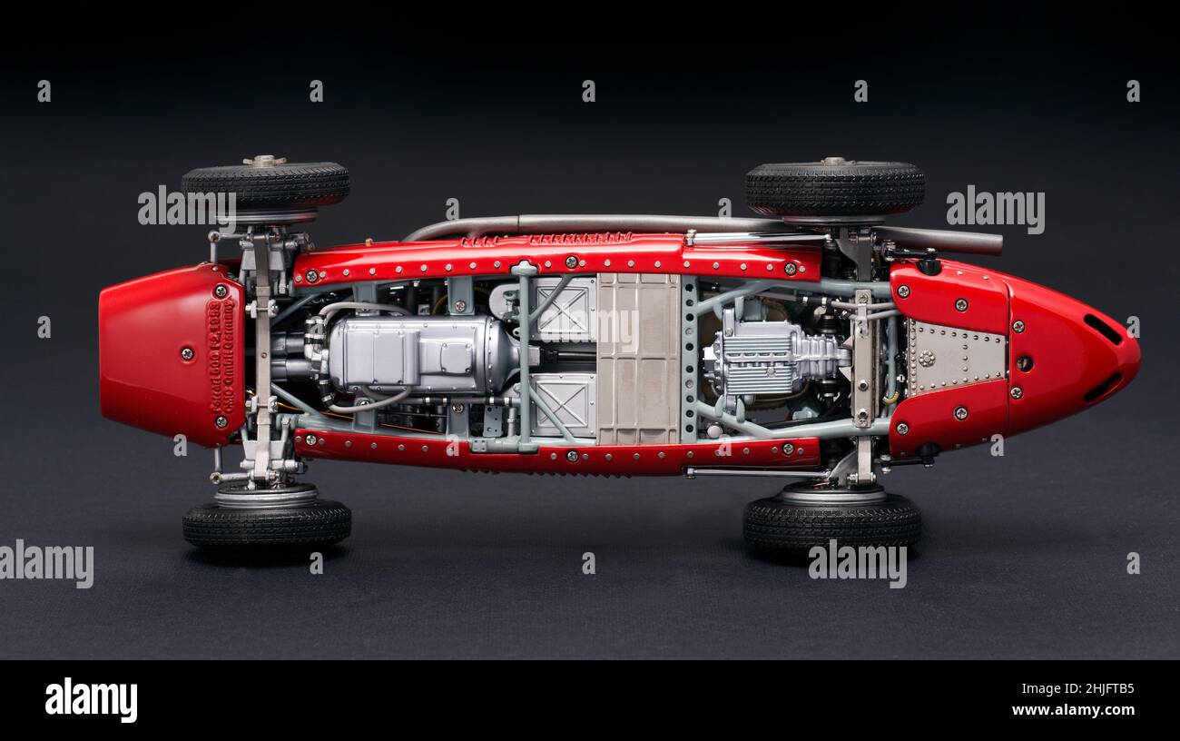 Die-cast model car by CMC of Ferrari 500F2,1953 Stock Photo - Alamy