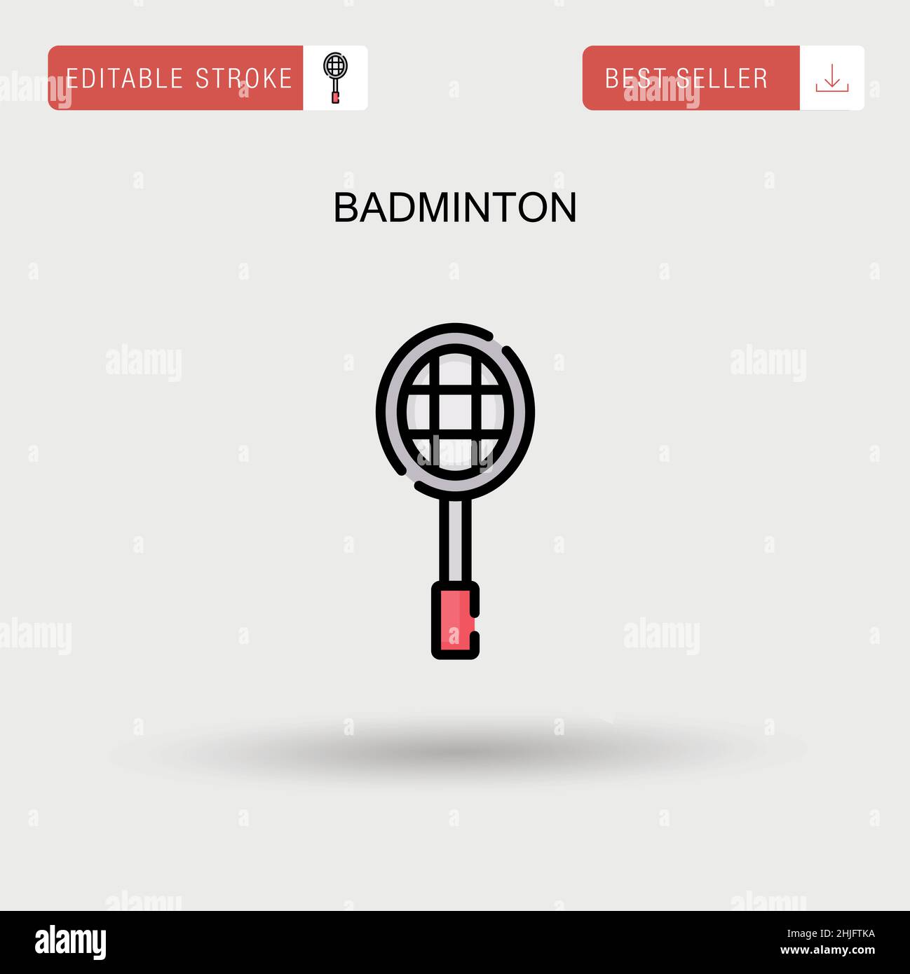 Badminton Stock Vector Images - Alamy