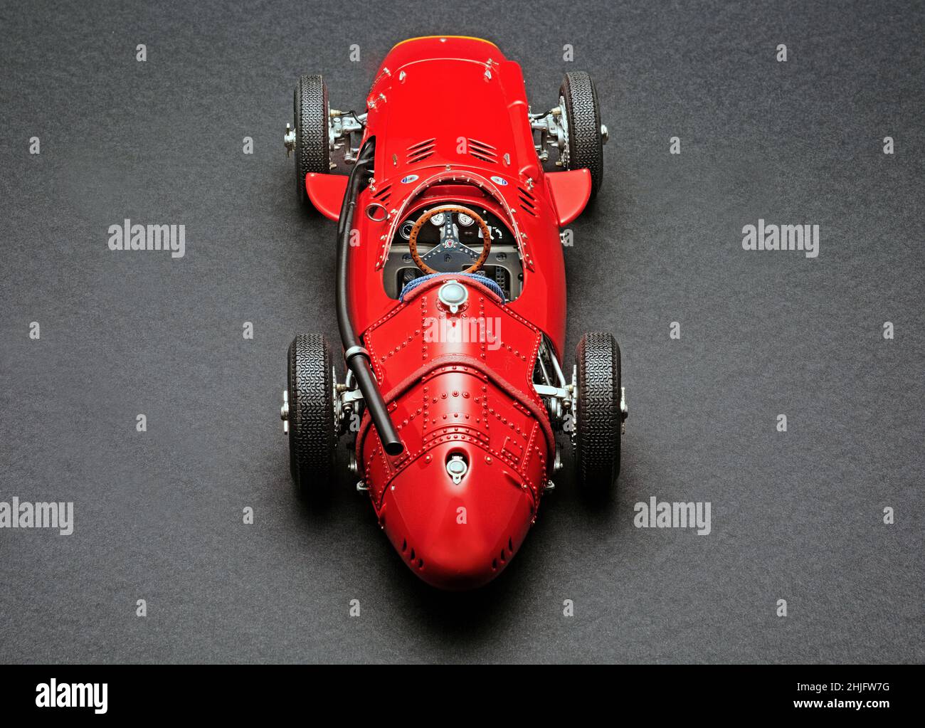 Die-cast model car by CMC of Maserati 250F Grand Prix 1954 Stock Photo ...