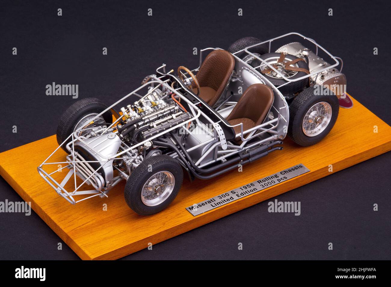 Die-cast model car by CMC of Maserati 300S (1957) and his Rolling ...