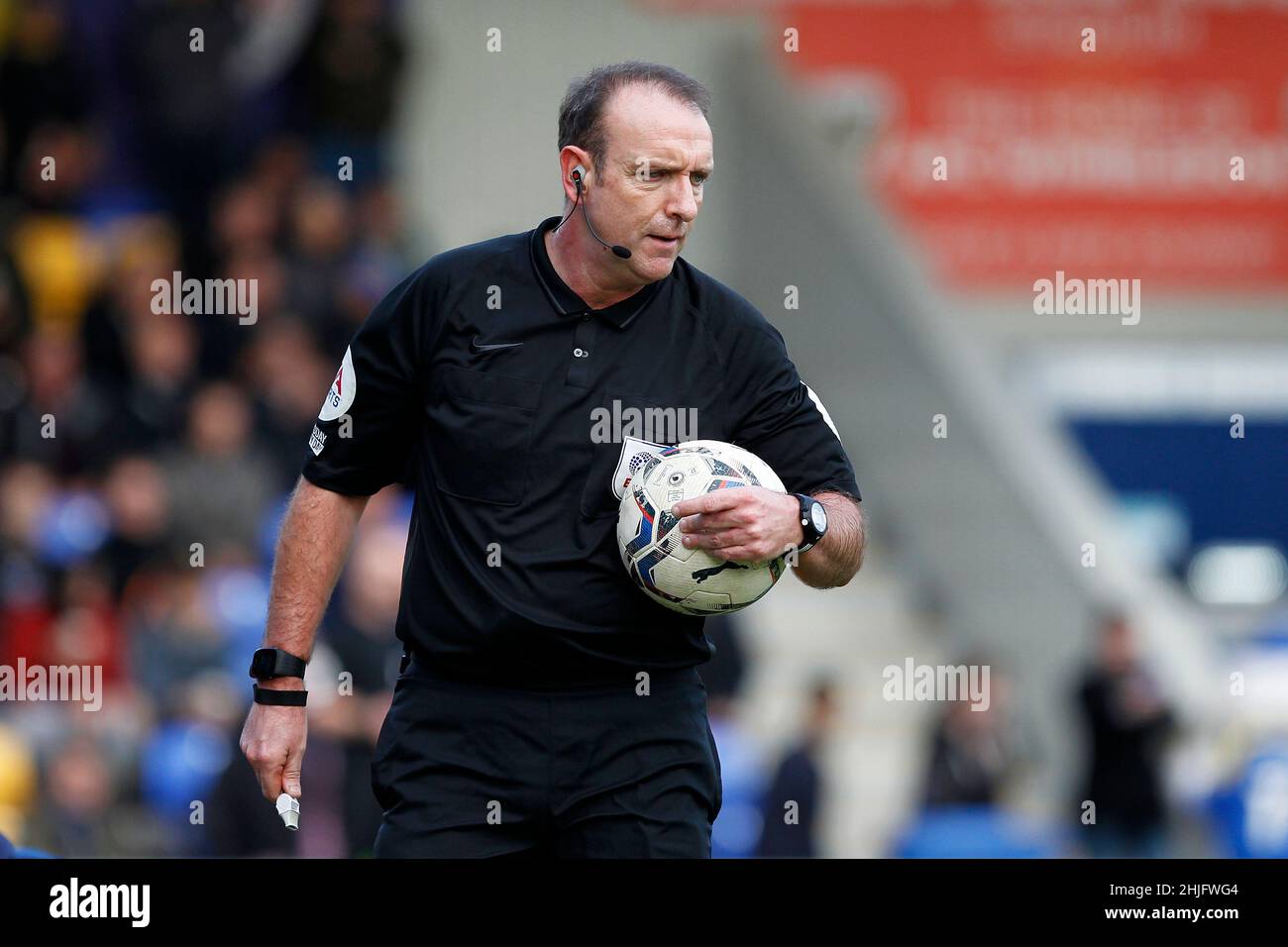 Referee, Carl Boyeson Stock Photo - Alamy