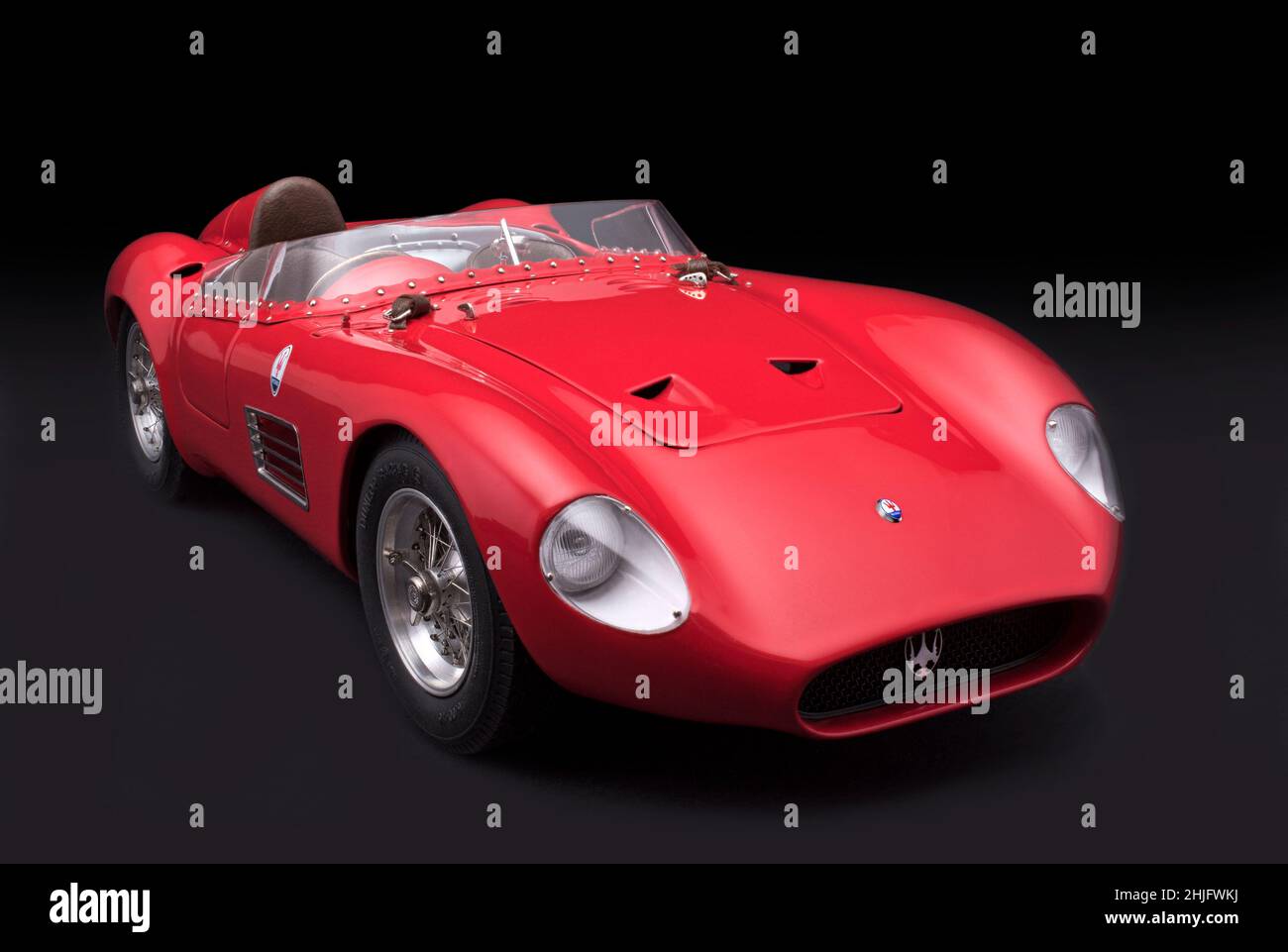 Die-cast model car by CMC of Maserati 300S (1957) and his Rolling ...