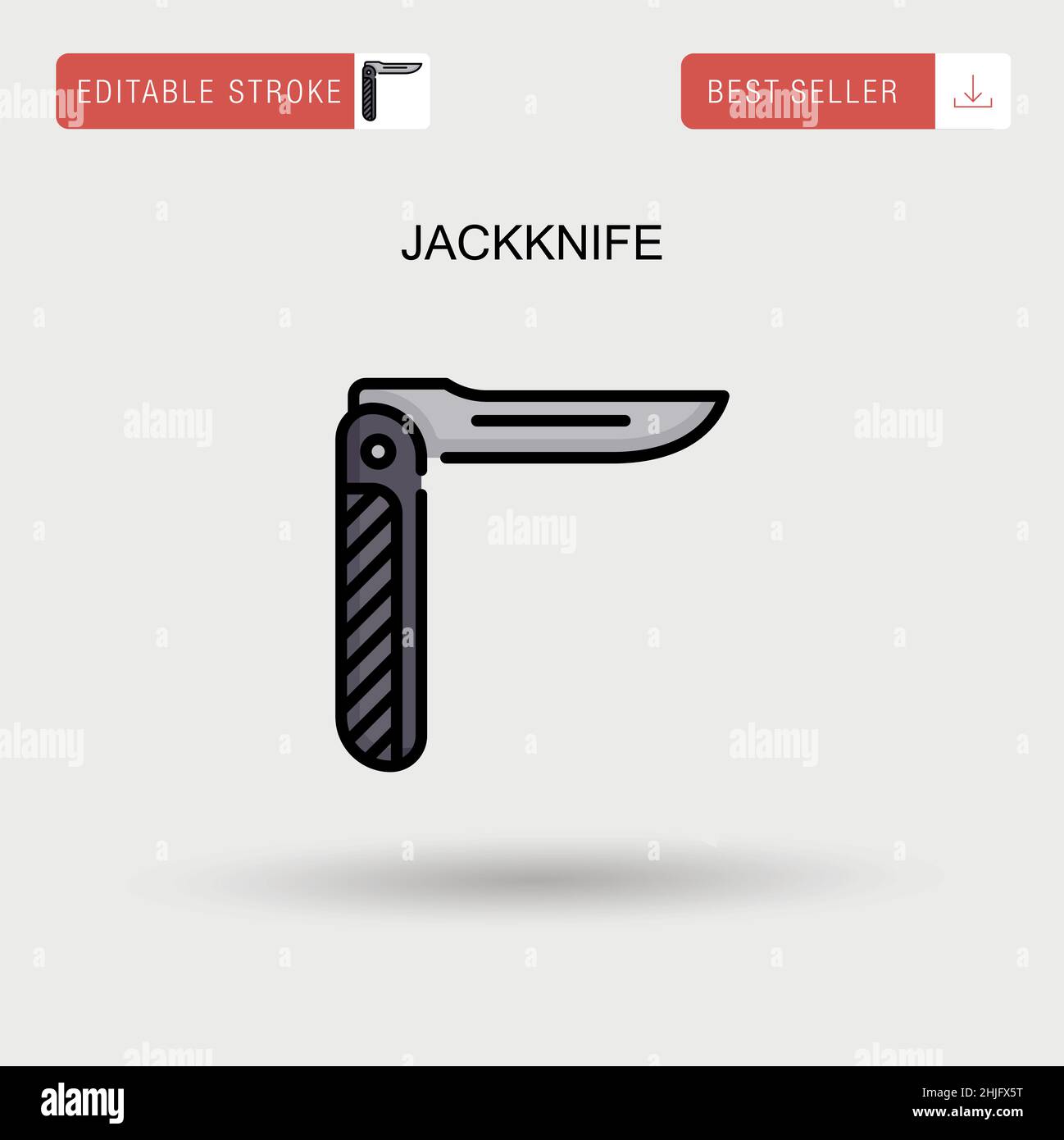 Vector knife guide hi-res stock photography and images - Alamy