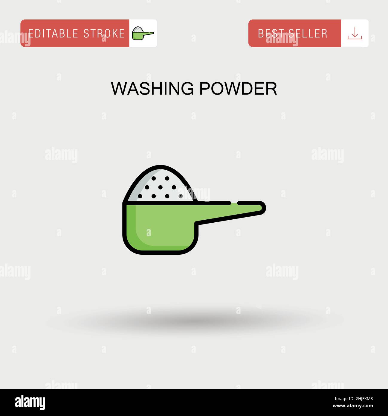 White powder chemical Stock Vector Images - Alamy