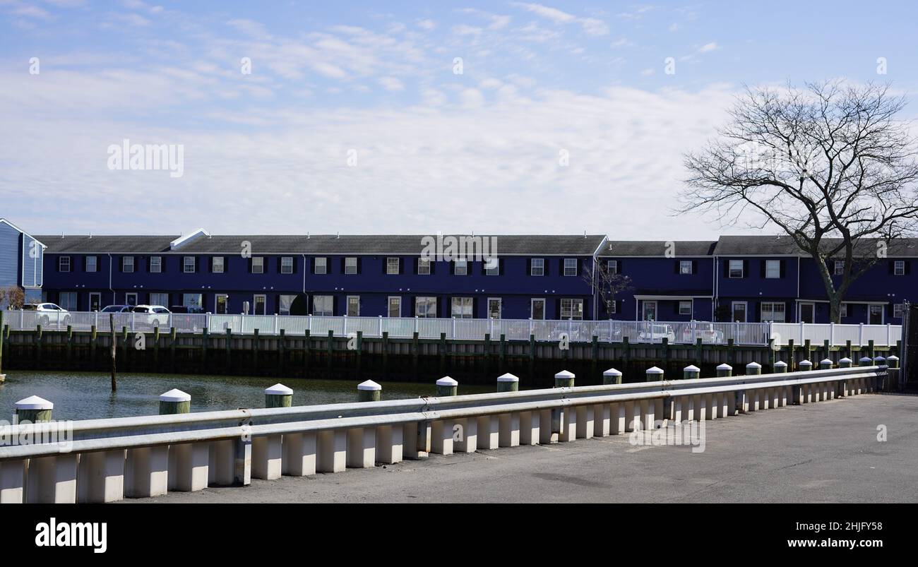 Blue house building beautiful hi-res stock photography and images - Alamy