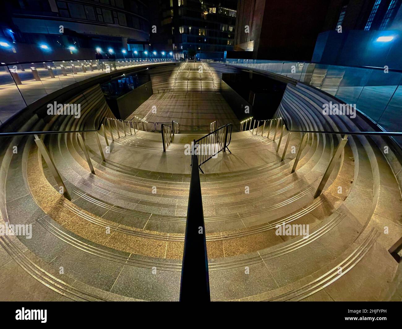 Interior circular stairway hi-res stock photography and images - Alamy