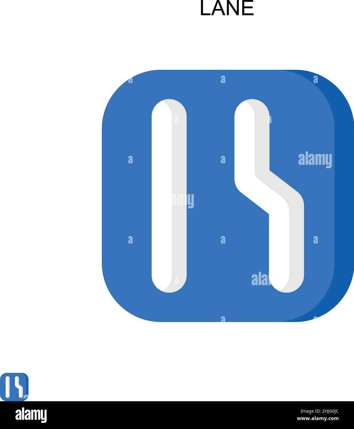 Cycle lane sign Stock Vector Images - Alamy