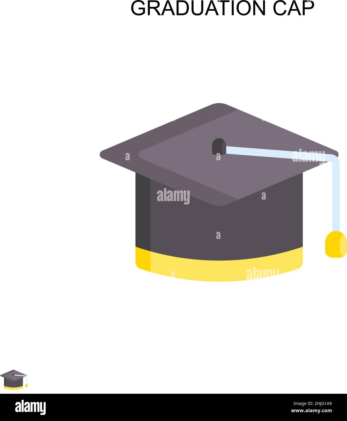 Student graduation uniform vector illustration hi-res stock photography ...