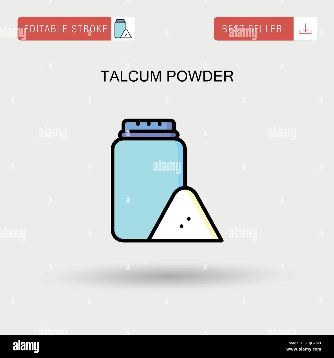 Talcum powder vector hi-res stock photography and images - Alamy