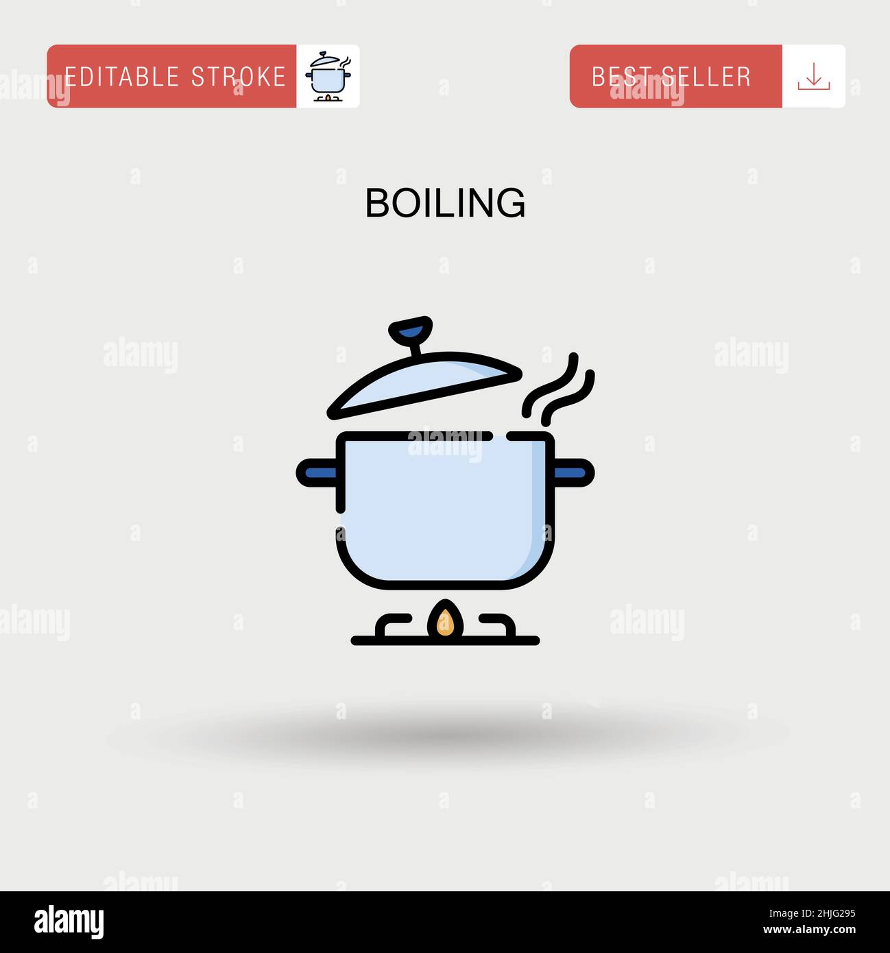 Boiling icon hi-res stock photography and images - Alamy