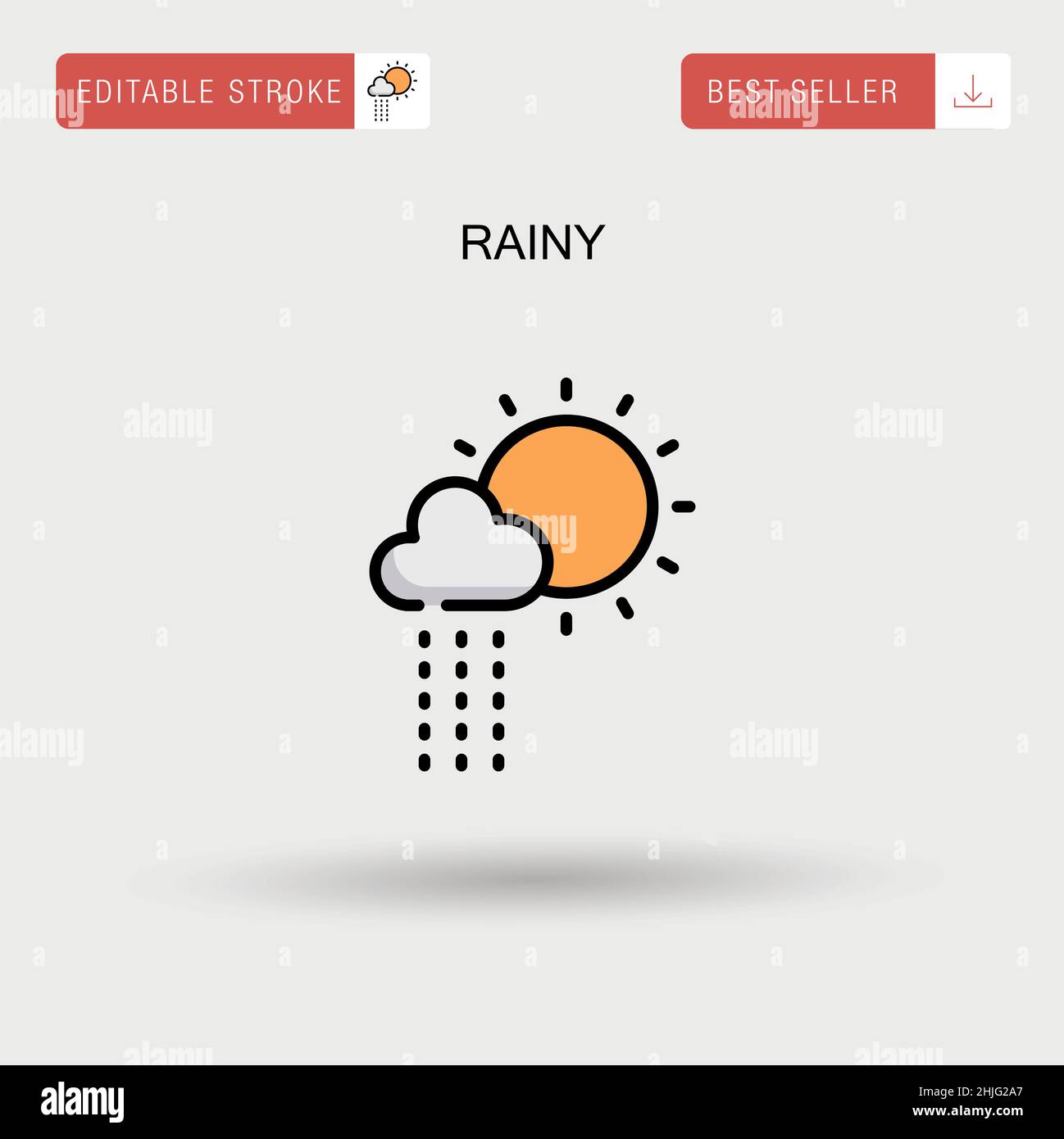 Rainy outdoor Stock Vector Images - Alamy