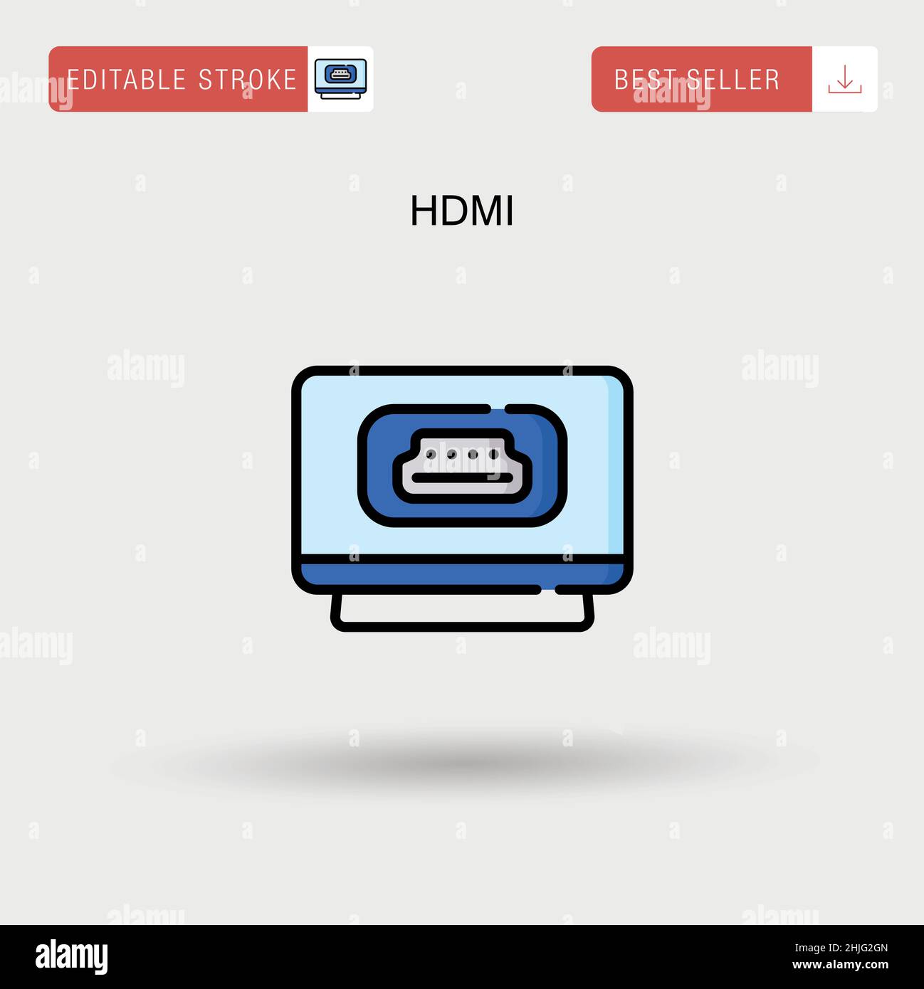 Tv socket Stock Vector Images - Alamy