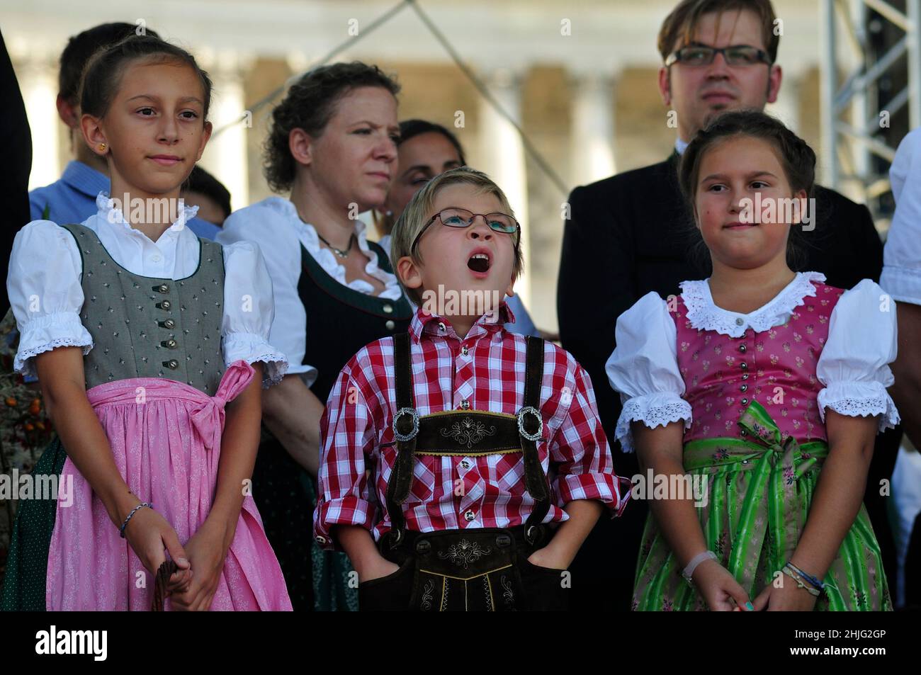 Traditional austrian costume hi-res stock photography and images - Alamy