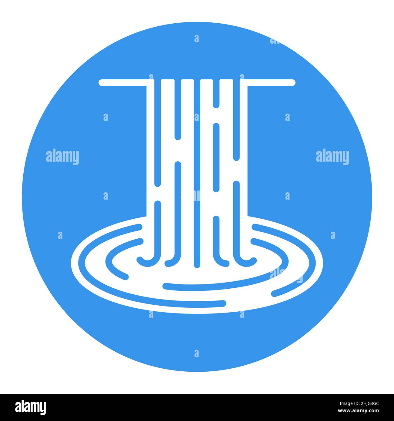 Waterfall ui icon Cut Out Stock Images & Pictures - Alamy