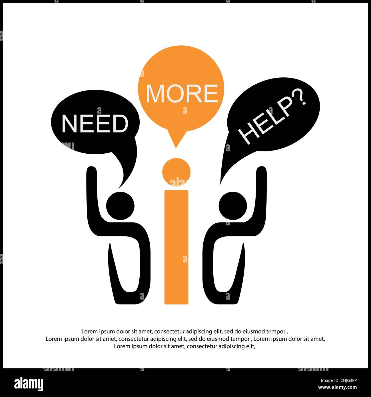 Need of help Stock Vector Images - Alamy