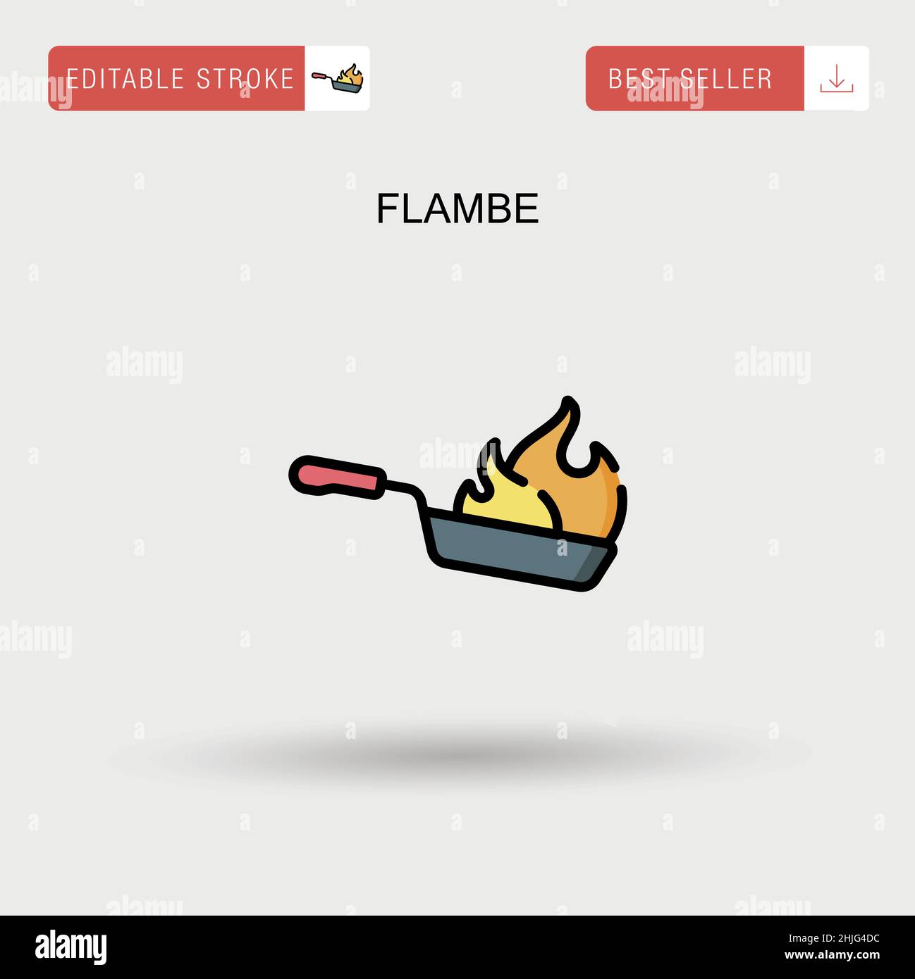 Pan action Stock Vector Images - Alamy