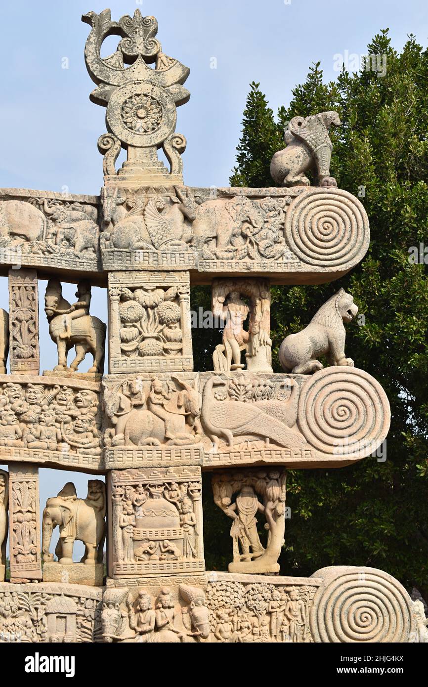 Great Stupa At Sanchi