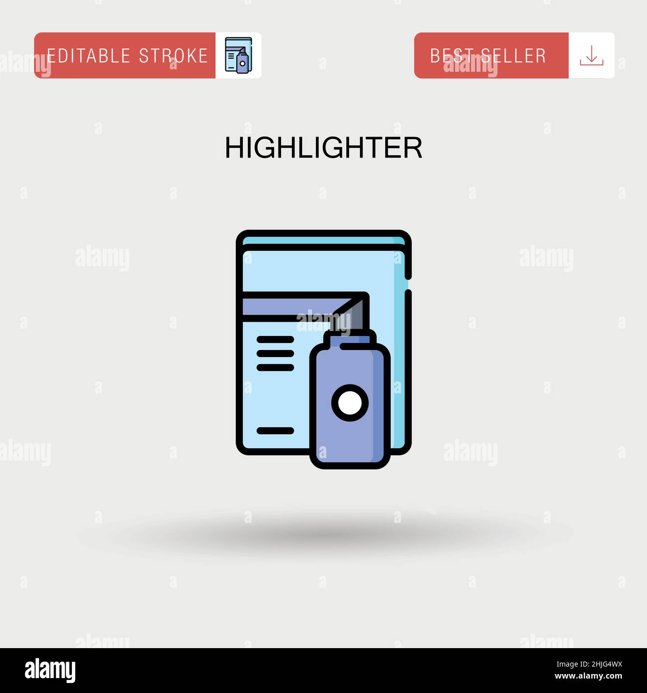 Story highlight symbol Stock Vector Images - Alamy