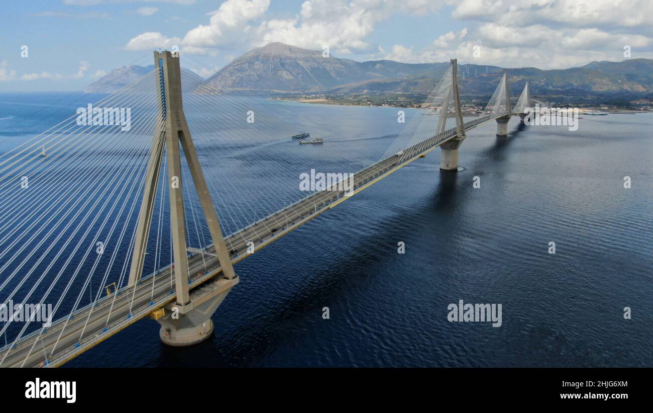 Rio bridge greece hi-res stock photography and images - Alamy