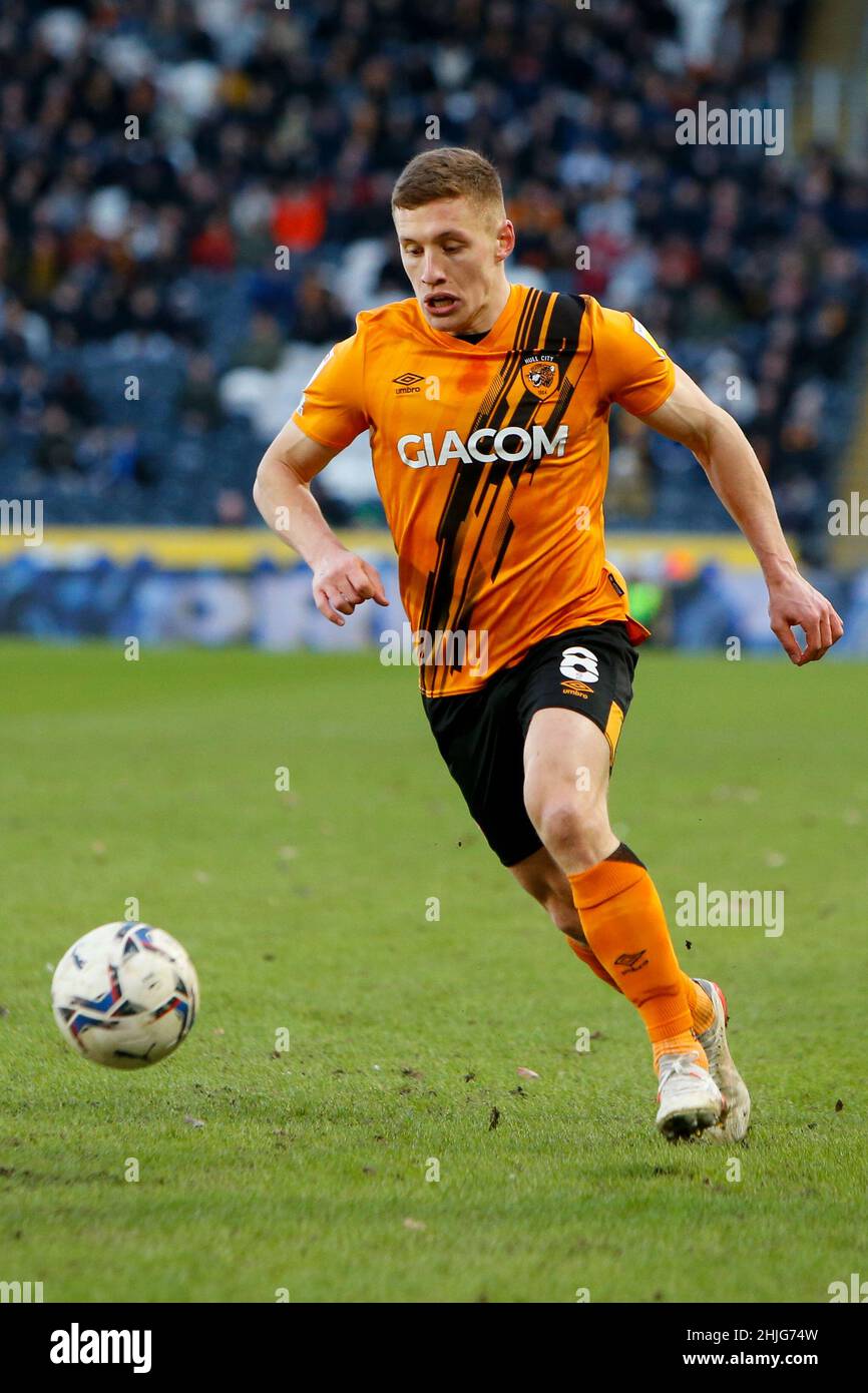 Greg Docherty #8 of Hull City Stock Photo - Alamy