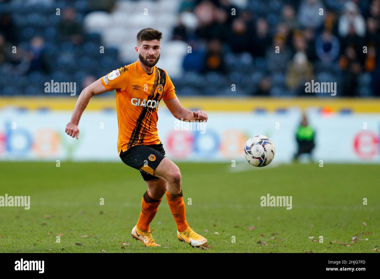 Brandon Fleming #21 of Hull City Stock Photo - Alamy