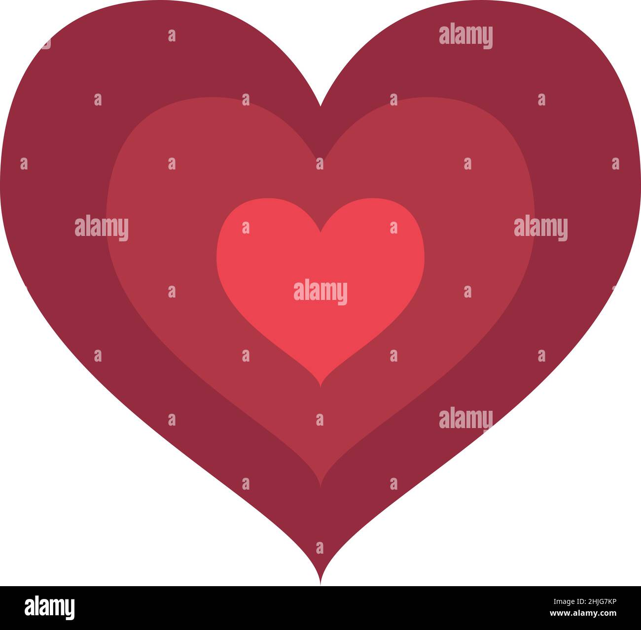 Growing Heart Filled Icon Vector Stock Vector Image & Art - Alamy