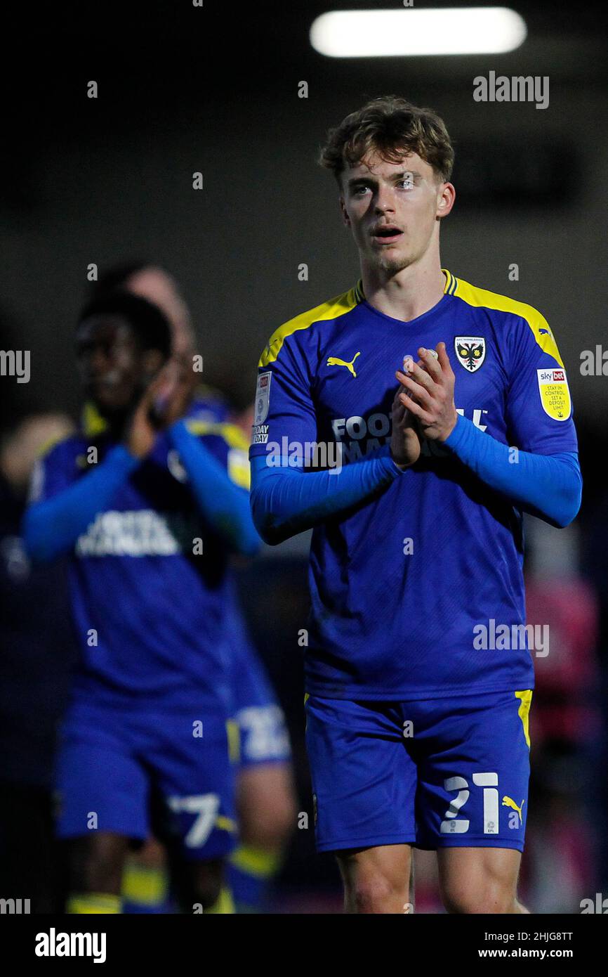 Luke McCormick #21 of AFC Wimbledon Stock Photo - Alamy