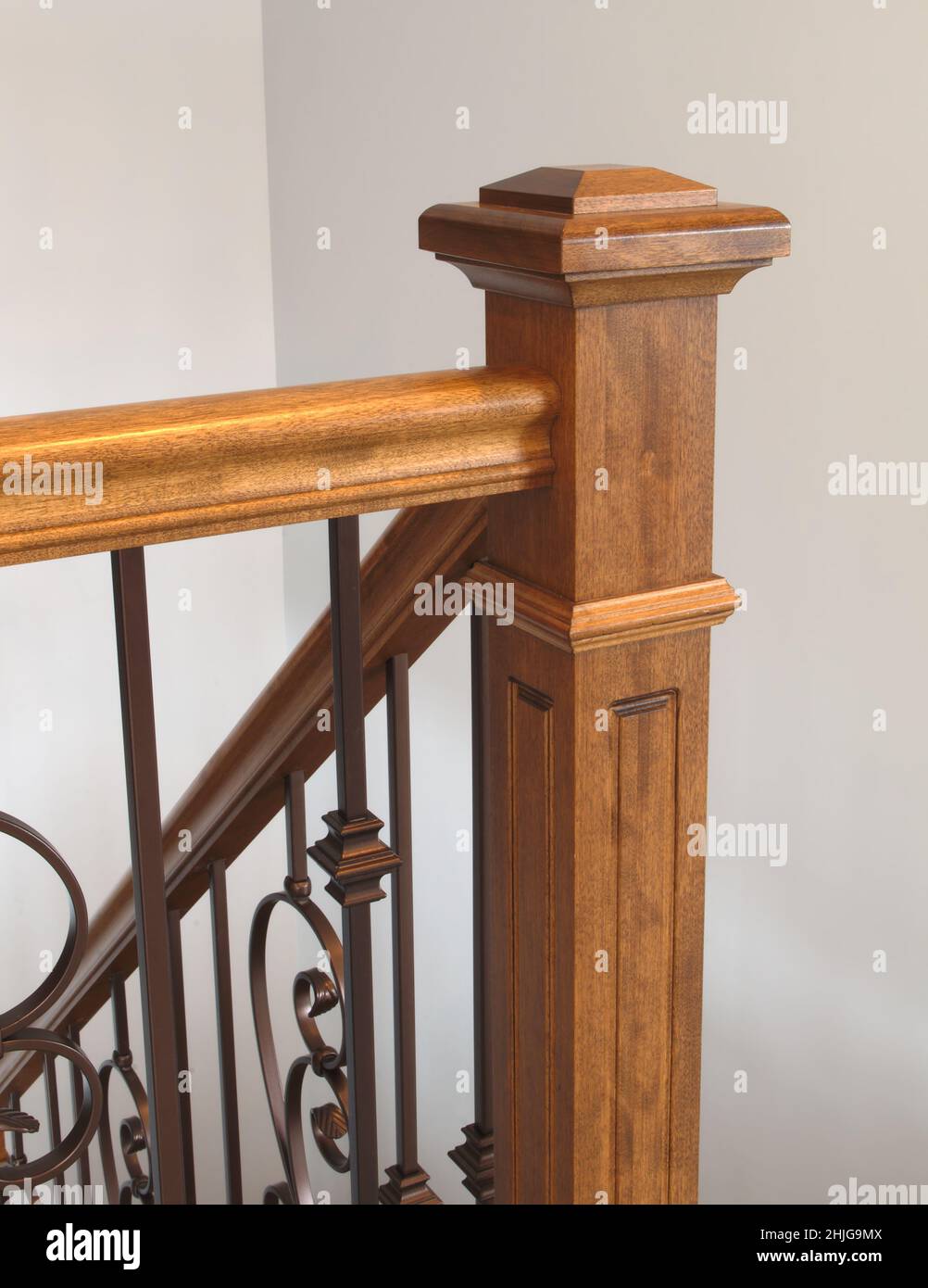 Newel Post High Resolution Stock Photography and Images - Alamy