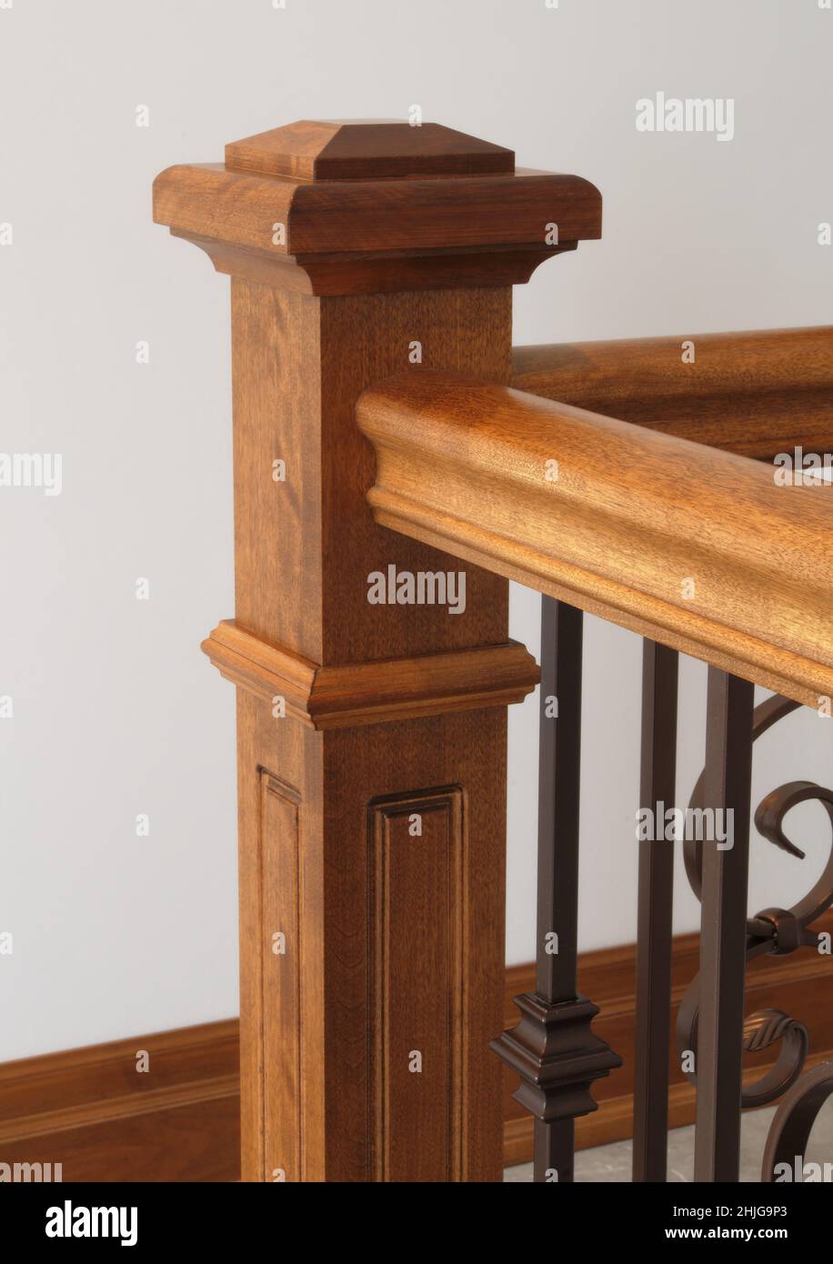 Handrail staircase hi-res stock photography and images - Alamy