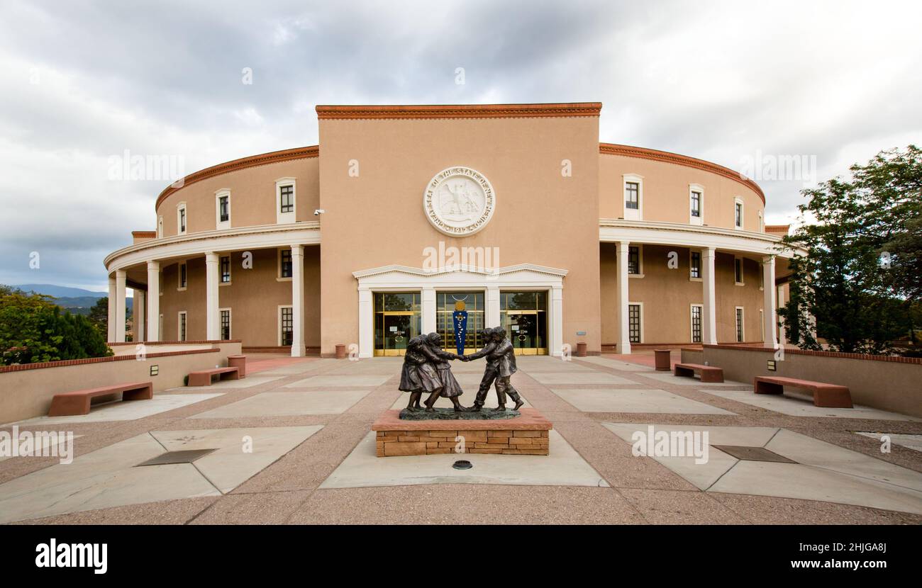 New Mexico State Capitol Building, USA Stock Photo - Alamy