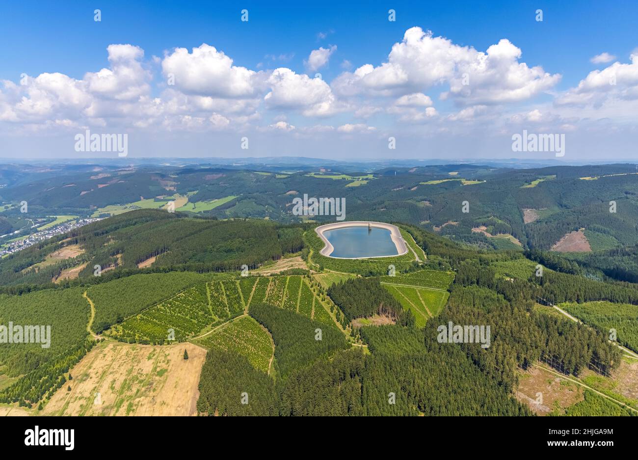 Pumpspeicherwerk luftbild hi-res stock photography and images - Alamy