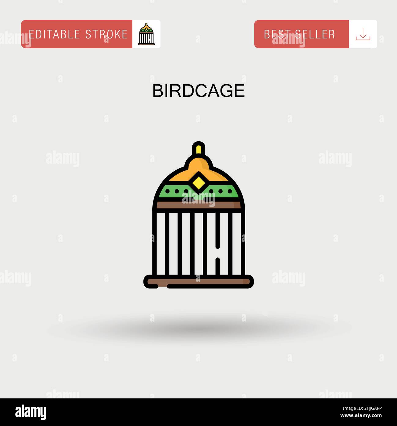 Silhouette birdcage hi-res stock photography and images - Alamy