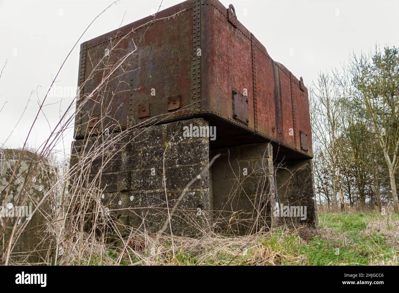 Closeup concrete water tank hi-res stock photography and images - Alamy